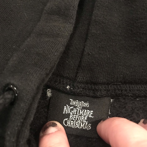 Disney | Jackets & Coats | Htf Nightmare Before Christmas Hooded Jacket ...